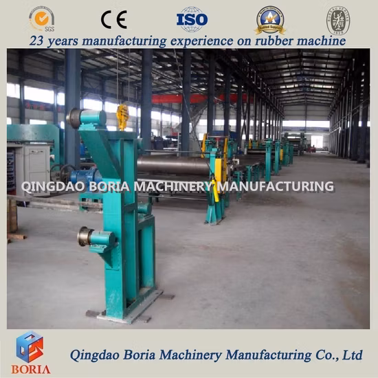 Rubber Tension Conveying Green Belt Forming Machine Belt Building ...